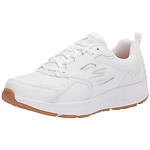 Skechers Women's GO Run CONSISTENT-Broad Spectrum Sneaker, White, 9
