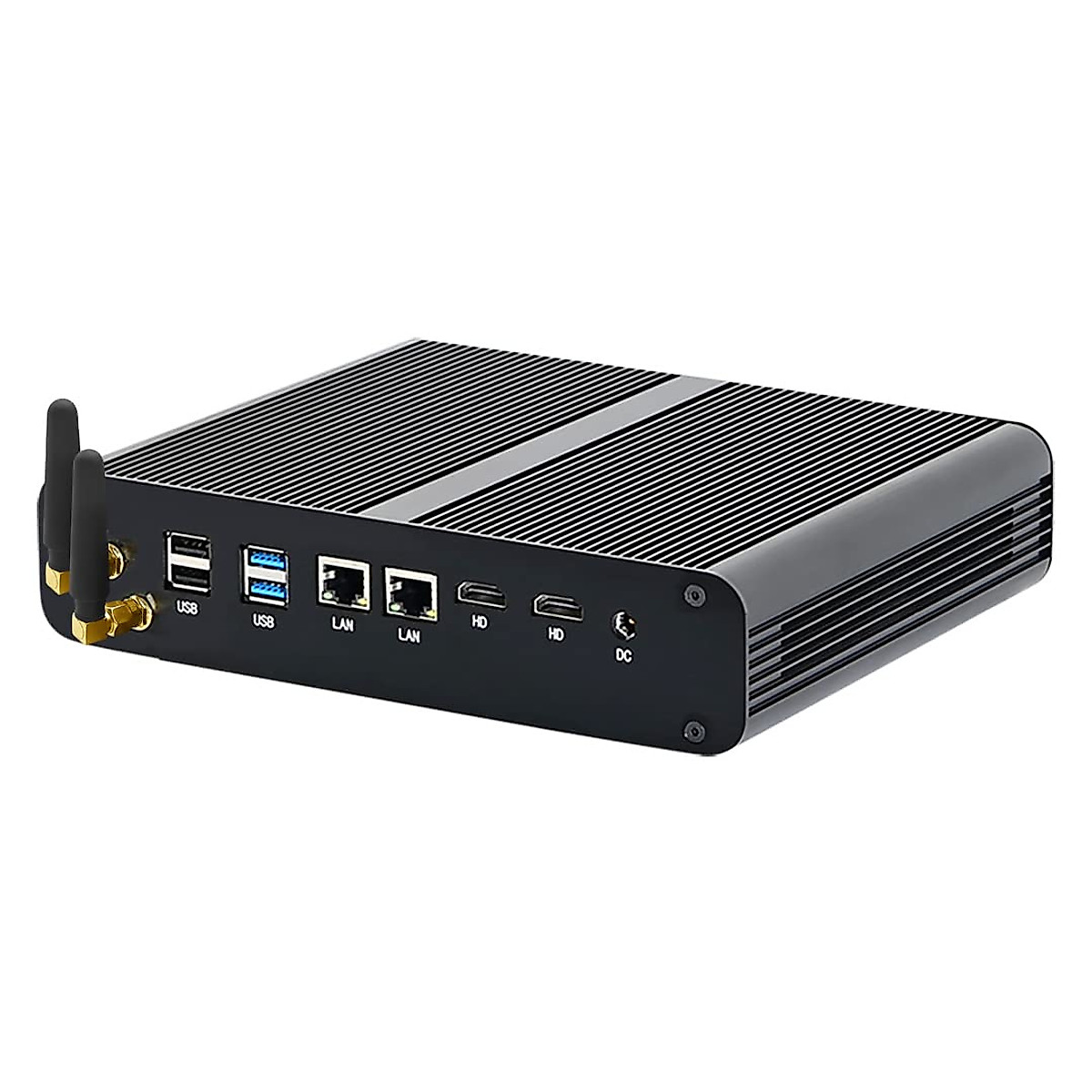 msecore Mini Desktop PC/HTPC, i7-1065G7 (up to 3.90GHz) Computer, 16G DDR4| 256G SSD, 2*HDMI, Support 4K, Dual Monitor, Dual NIC, Windows 11 Pro