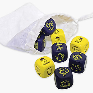 Grammar Wise Educational Board Game by Chalk and Chuckles - Smart Learning Card Game for Kids Ages 6 and up - Develops Oral Expression, Vocabulary, Grammar - Fun for 6, 7, 8, 9 Years