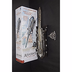 Good Value Assassin's Creed: Black Flag 4 Edward Kenway Hidden Rubber Blade Cosplay Weapons Props 1:1 Sleeves Sword
