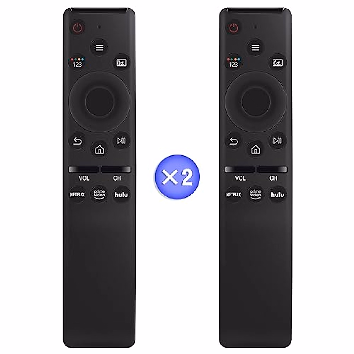 【Pack of 2】 New Universal Remote Control for All Samsung TVs Frame Crystal UHD Neo QLED with Netflix/Prime Video/hulu