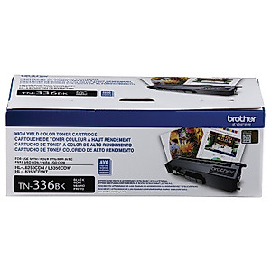 Brother TN336BK, TN336C, TN336M, TN336Y High Yield Black, Cyan, Magenta and Yellow Toner Cartridge Set