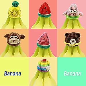 JINIHFW Banana Hats,Bananas Preserver, Banana Hat to Keep Bananas Fresh,Pineapple