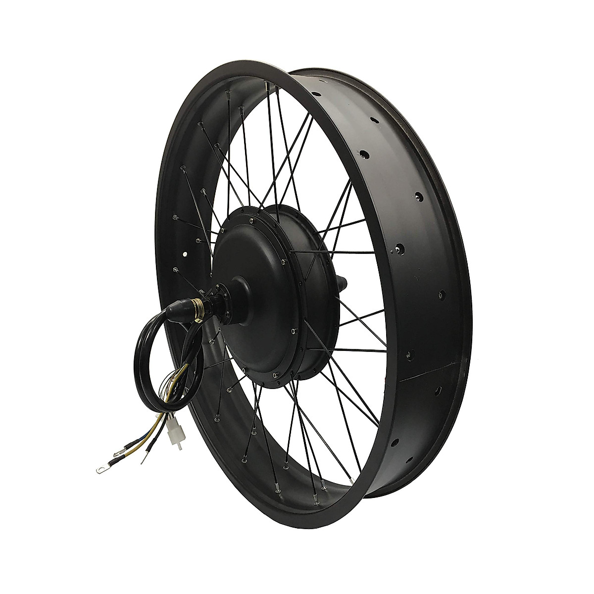 3000W Rear Wheel Electric Fat Bike Conversion Kit, 72V 80A Sabvoton Programmable Controller, 7-Speed Flywheel, Torque Arm (20 * 4.0 Rear)