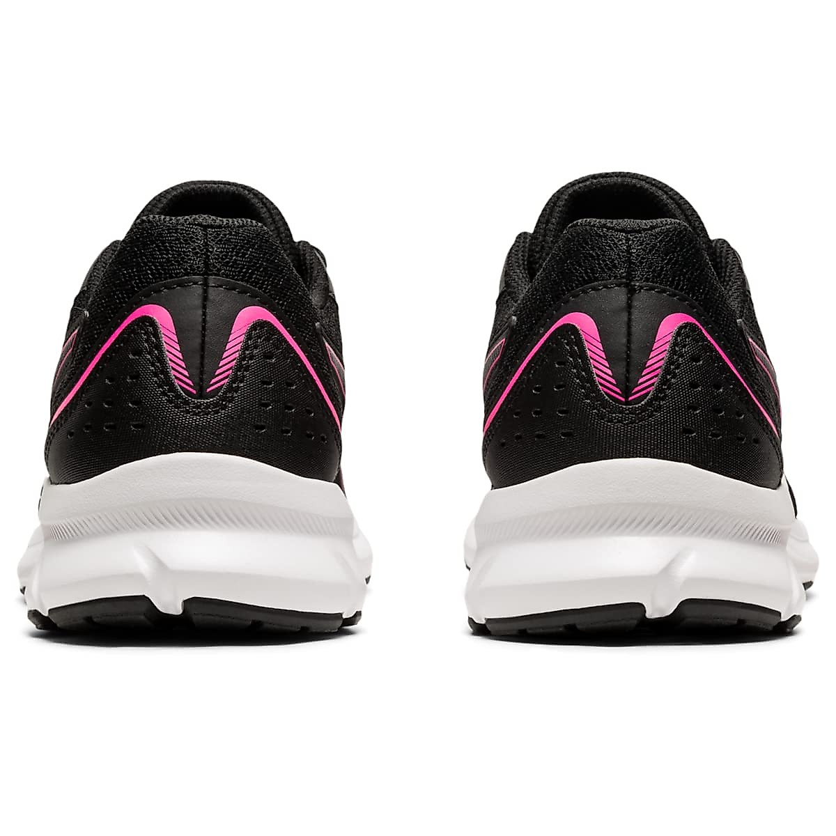 ASICS Women's Jolt 3 Running Shoes, 8.5, Black/HOT Pink