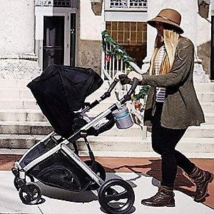 Nanobebe Breastmilk Baby Bottle Bundled with Travel Cooler, Grey Breast Milk Bottle 3-Pack (5oz) and Travel Cooler Bag, Ice Pack Included (12 Items)