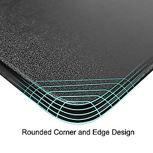 UNICOO Electric Height Adjustable 2-Tier Raising Desk with Wheels, Mobile Standing Desk with Monitor Stand, Ergonomic Adjustable Standing Desk, Electric Standing Game Desk for Home Office