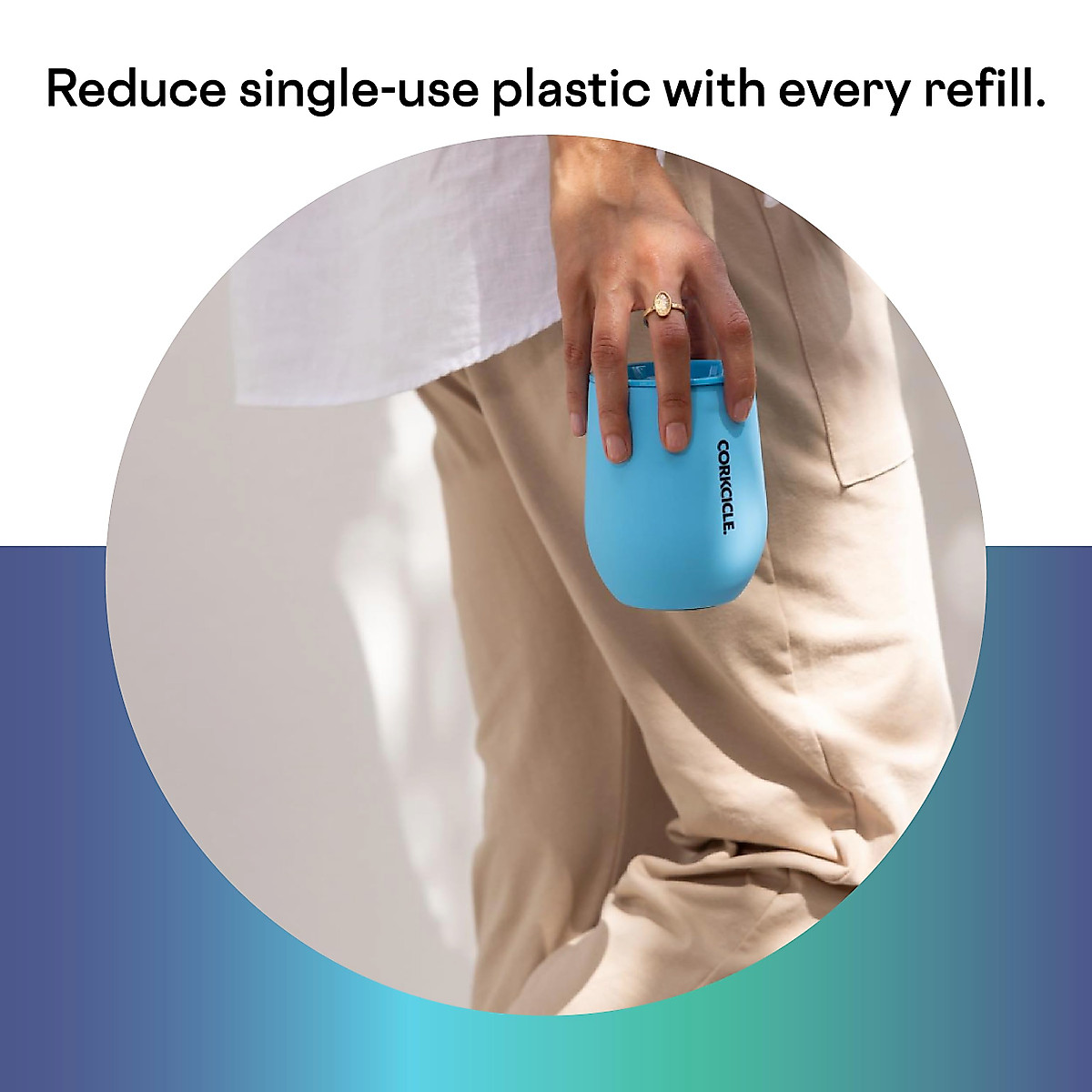 Corkcicle Stemless Insulated Wine Glass Tumbler, Dragonfly, 12 oz – Stainless Steel Stemless Wine Glass Keeps Beverages Cold for 6 Hrs, Hot for 3 Hrs