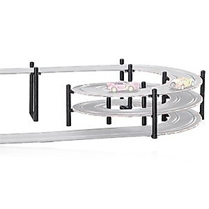 Carrera 20061642 61642 3D Supports System Add On Track Parts for Go!!! & Digital 143 Slot Car Racing Sets, Black