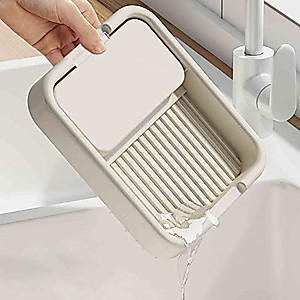 Foldable Lid Rack, Foldable Pot Cover Rack, Multifunctional Kitchen Spatula Soup Spoon Stove Countertop Shelf Pot Lid Storage Shelf, White(White)