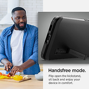 Spigen Tough Armor Designed for Galaxy S22 Plus Case (2022) - Black