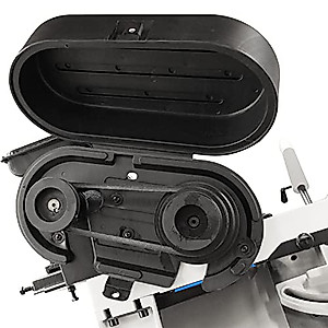 KAKA INDUSTRIAL Band Saw BS-712N, 4 step blade speeds Horizontal metal cut band saw with 1.5HP motor 115V and 230V Single phase