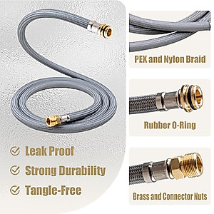 Pull-out Faucet Hose Replacement Compatible for Grohe 48293000 Flexible Shower