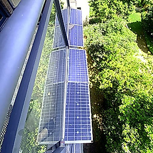 Solar Panel 20Wfor USB Fan Ventilation Motorhome Chicken Coop USB Water Pump Air Purifier Doghause