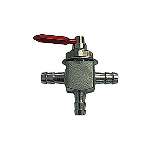 Fuel Cutoff Valve 1/4" Compatible with Parts Exmark 1-633347 633347 Husqvarna 539102679 Hustler 745059 Scag 482212 Yazoo 102679