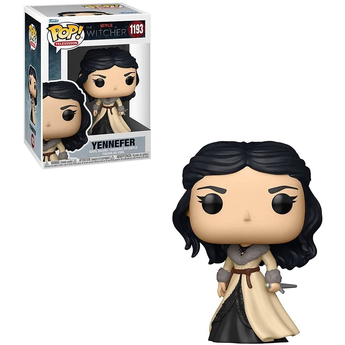 POP The Witcher - Yennefer Funko Vinyl Figure (Bundled with Compatible Box Protector Case)