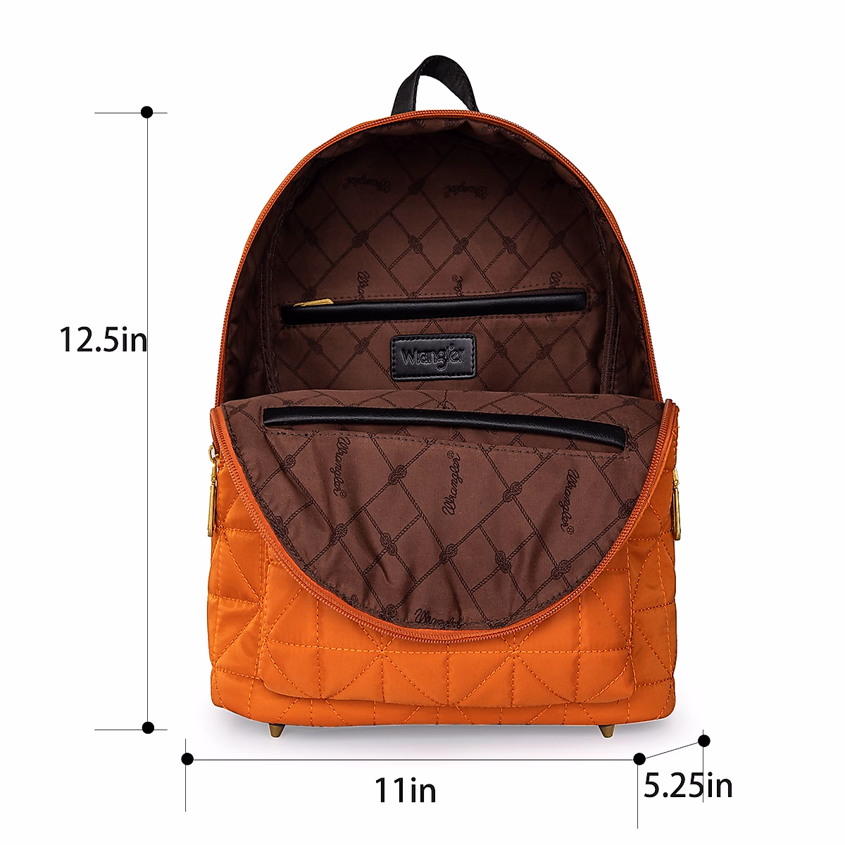 Montana West × Wrangler Backpack Purse for Women Quilted Backpack for Travel