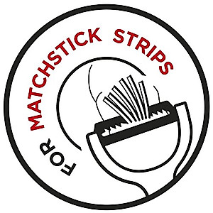 Kuhn Rikon "Swiss Metallic" Julienne Cross Peeler, Silver