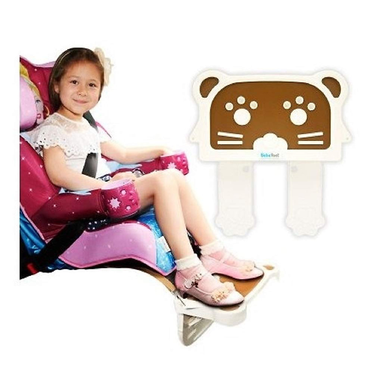 Beberoot Kids Car Seat Foot Rest - Protect Your Kids Knees with Footrest