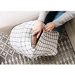 Baby Car Seat Cover Canopy and Nursing Cover Multi-Use Stretchy 5 in 1 Gift "Ledger" by Copper Pearl