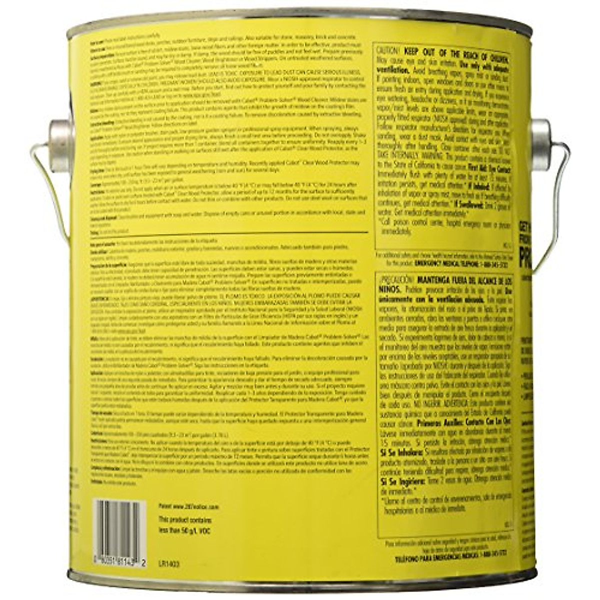 Cabot Clear Wood Protector, Clear, 1 Gallon