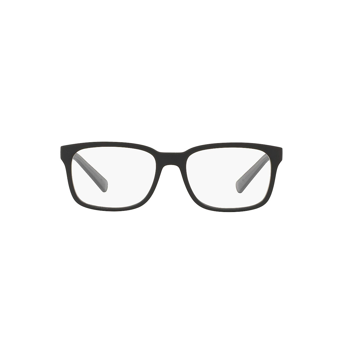 A|X ARMANI EXCHANGE Men's AX3029 Square Prescription Eyeglass Frames, Matte Black/Demo Lens, 54 mm