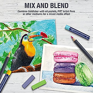 Faber-Castell Creative Studio Goldfaber Color Pencils - Tin of 48, 48 Colors