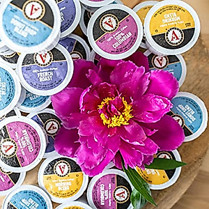 Victor Allen's Coffee Variety Pack, Light-Dark Roasts, 96 Count, Single Serve Coffee Pods for Keurig K-Cup Brewers