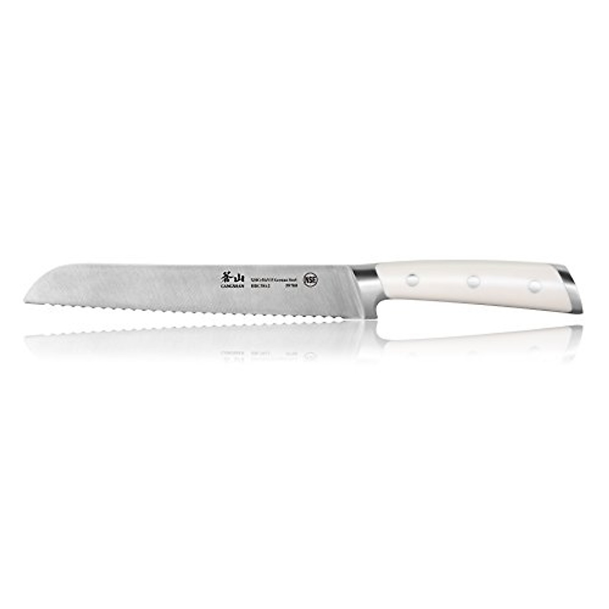 Cangshan S1 Series 59700 German Steel Forged Bread Knife, 8-Inch