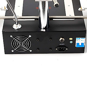 Soldering Stations Machine, IR6500 Infrared BGA Rework Station Repair Heating Reball Soldering Welding Welder 1250W Infrared Welding Machine Fit Xbox360 PS3