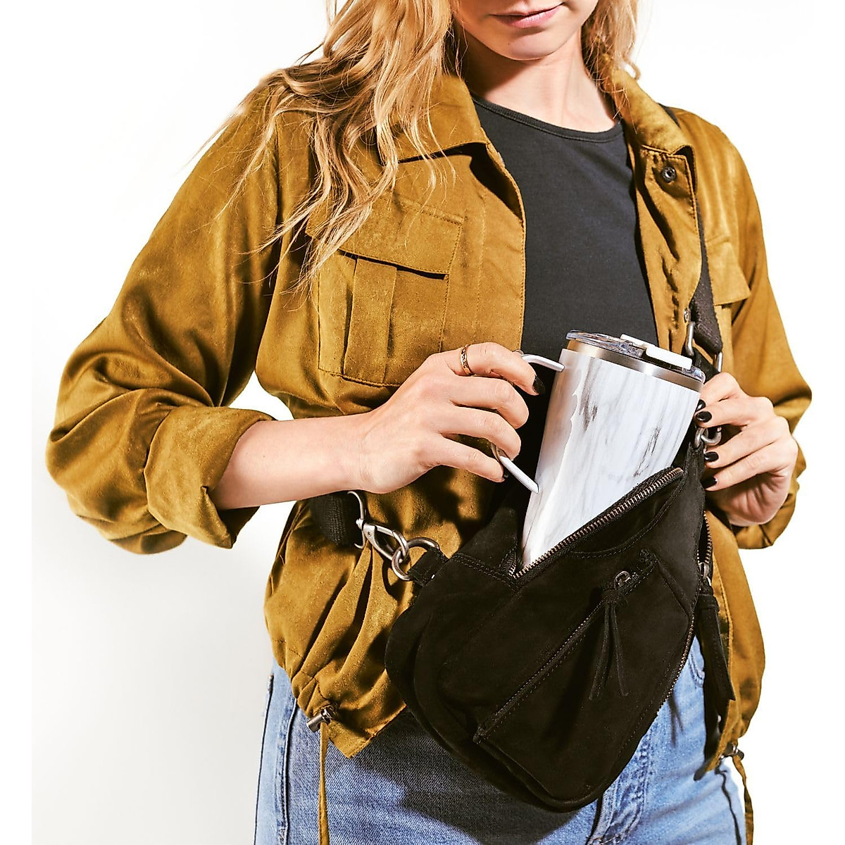 Blue Mate Toddy Vacuum Insulated Tumbler with Lid, 20.8 fl oz (800 ml), Ice White, Stainless Steel Vacuum Insulated Construction Keeps Cold and Hot for Long Times, 2 Stage Locking Lid That Will Not