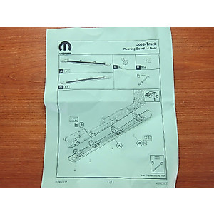 Mopar Jeep Gladiator All Black Running Board Kit New OEM