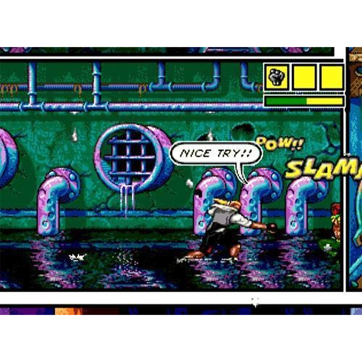 Comix Zone – (Sega Genesis) – Reproduction Video Game Cartridge