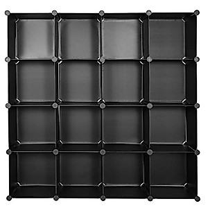 16-Cube Closet Organizer Storage Shelves Cubes Organizer DIY Cabinet Book Shelf