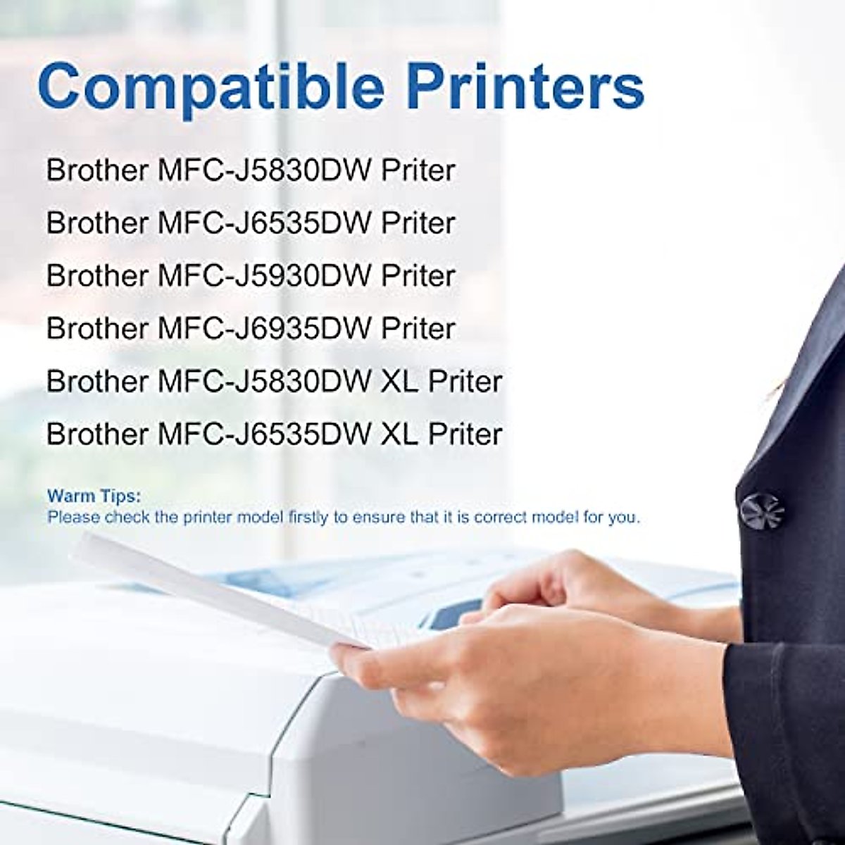 BINKSYLER Compatible LC3029 XXL Ink Cartridges Replacement for Brother LC3029 LC3029XXL for Brother MFC-J5830DW MFC-J6535DW MFC-J5930DW MFC-J6935DW MFC-J5830DWXL MFC-J6535DWXL (2BK,2C,2M,2Y) 8-Pack