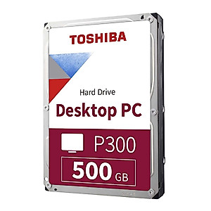 Toshiba P300 500GB 7200RPM 3.5" SATA HDD 'Bulk' (HDWD105UZSVA)