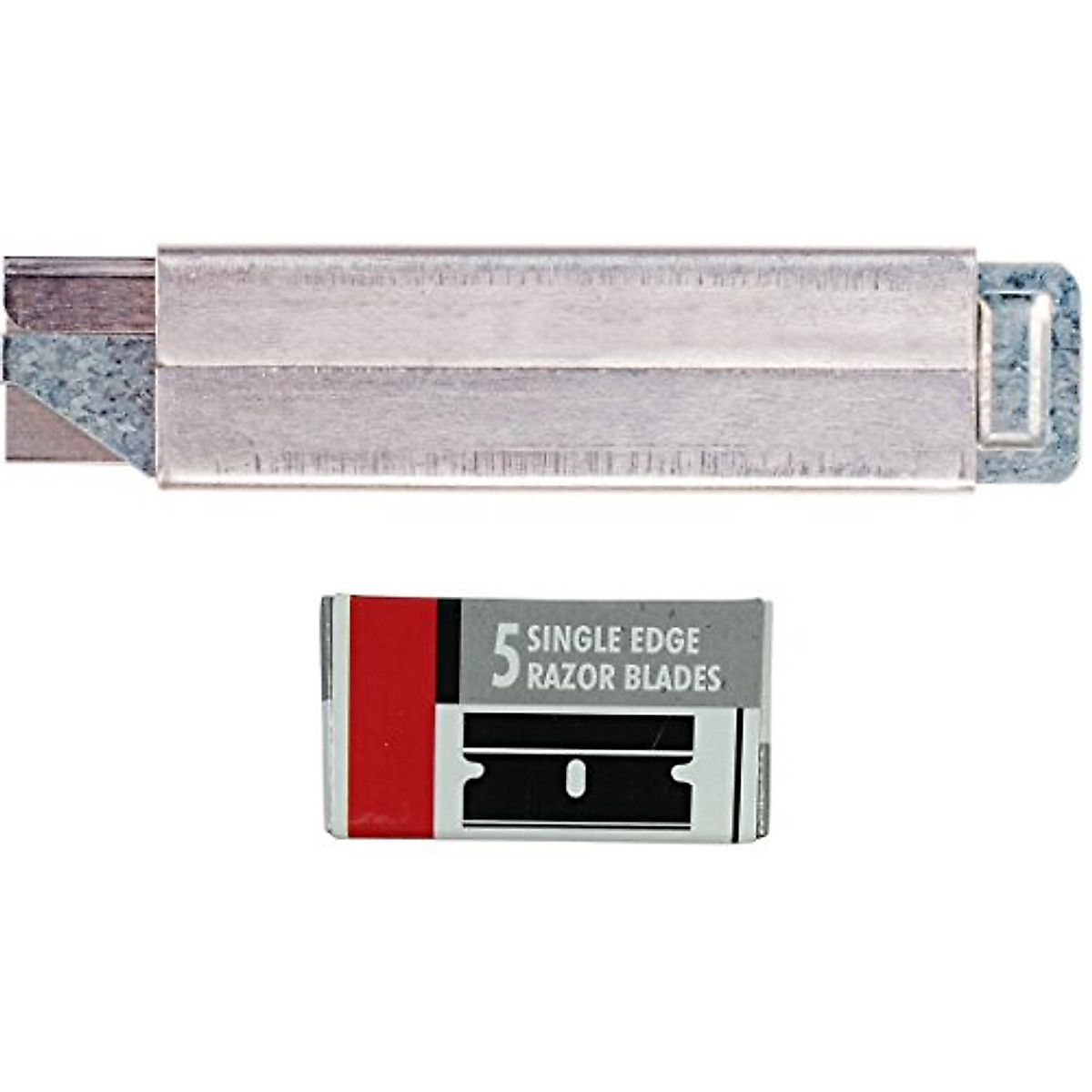 Excel Blades K12 All Purpose Utility Knife, American Made Box Cutter Knife with 6 Single Edge Blades