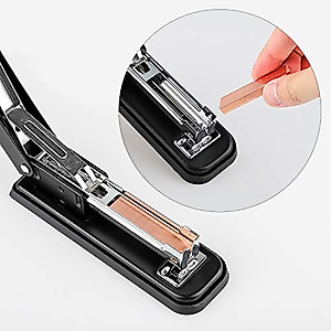 Alsisk 26/6 Standard Staples,1/4 Inch Leg,4 Boxes-4000, Rose Gold