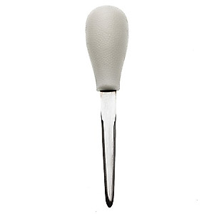 Mercer Culinary Boston Style Oyster Knife with Poly Handle, 4 Inch, White