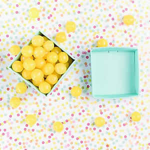 Mini Small Square Cube Robin's Egg Blue Gift Boxes with Lids for Party Favors, Decoration, Weddings, Birthdays, and more. 2" x 2" x 2" in Size. (10 Pack)