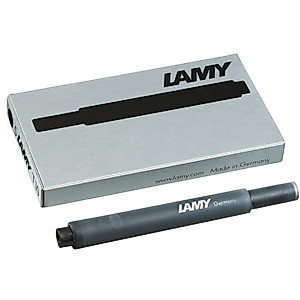 Lamy Black T10 Ink Cartridges, 5/pk (LT10BKB)
