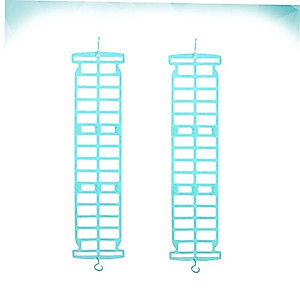 ABOOFAN 6 pcs Drying Rack Adjustable Drying Rack Laundry Drying Rack Drying Dish Rack Drying Pillow Rack Balcony Rack Drying net Plush Pillow Shelf Shoe Dryer Multifunction