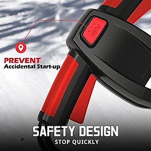 PowerSmart 21-Inch Corded Snow Blower, Electric Snowthrower with 15-Amp Motor, DB5021