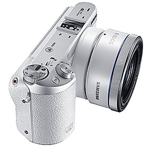 Samsung Electronics EV-NX500ZBMHUS NX500 28 MP Wireless Smart Compact System Camera with Included Kit Lens