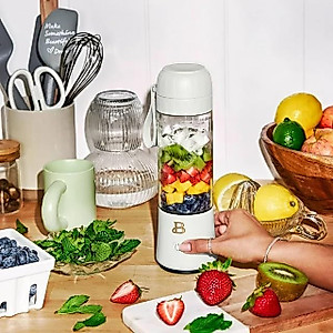 Generic Beautiful Portable to-Go Blender 2.0, 70 W, 16 oz, White Icing by Drew Barrymore (pack of 1), WI-19404, Standard