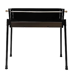 Folding Barbecue Grill Stainless Steel Portable Charcoal BBQ Grill Lightweight Tabletop Grills Outdoor Camping Barbecue Grill Tools for Patio Backyard, Hiking Picnics, Outdoor Event