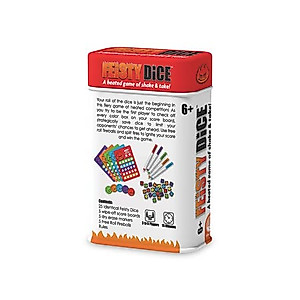 MindWare Feisty Dice Tin - Ages 6 and up