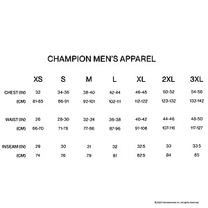 CHAMPION, Classic Long Sleeve, Comfortable, Soft T-Shirt for Men (Reg. or Big & Tall), Black, XX-Large