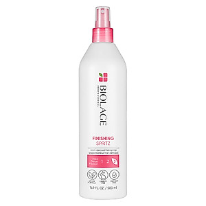 Biolage Styling Finishing Spritz Non-Aerosol Hairspray | Texturizing Hairspray That Locks Style In Place | Firm Hold | For All Hair Types | Paraben-Free | Vegan | 16.9 Fl. Oz