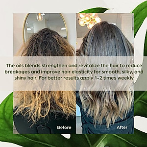 Biotin-Infused Hair Mask: Deep Conditioning for Thicker, Voluminous Hair Growth - Nourishing Avocado Oil Cream Restores Damaged Strands, Sulfate-Free